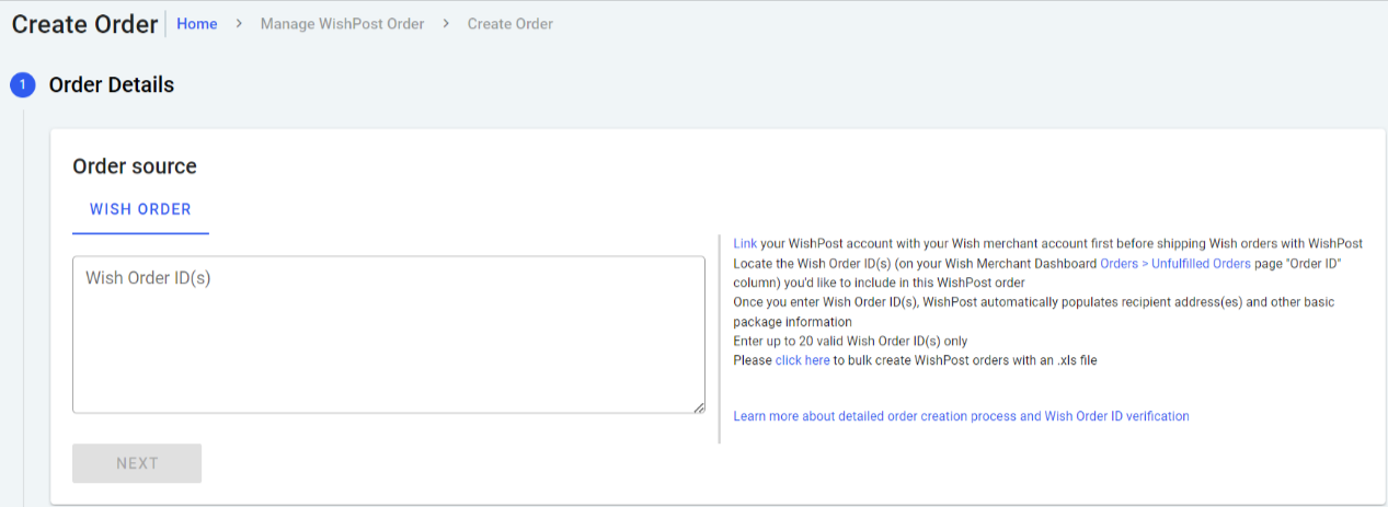 How to create and manage WishPost orders? – Wish Merchant Help Center
